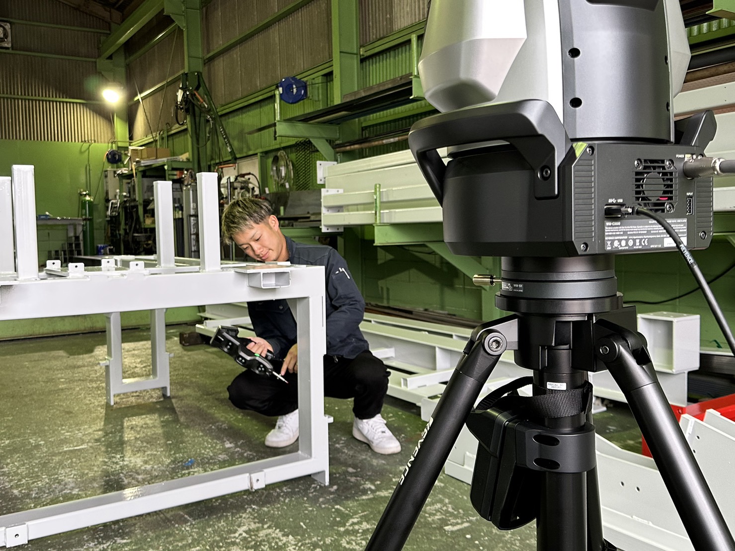 KEYENCE製3次元測定器WM-3500導入いたしました。 - 【公式】有限会社戸高工業所｜機械整備・配管・塗装工事なら